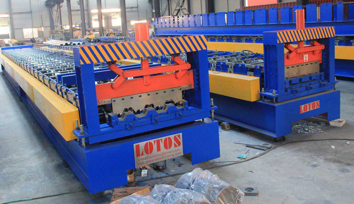 Metal deck machine | Composite Decking Floor Machine